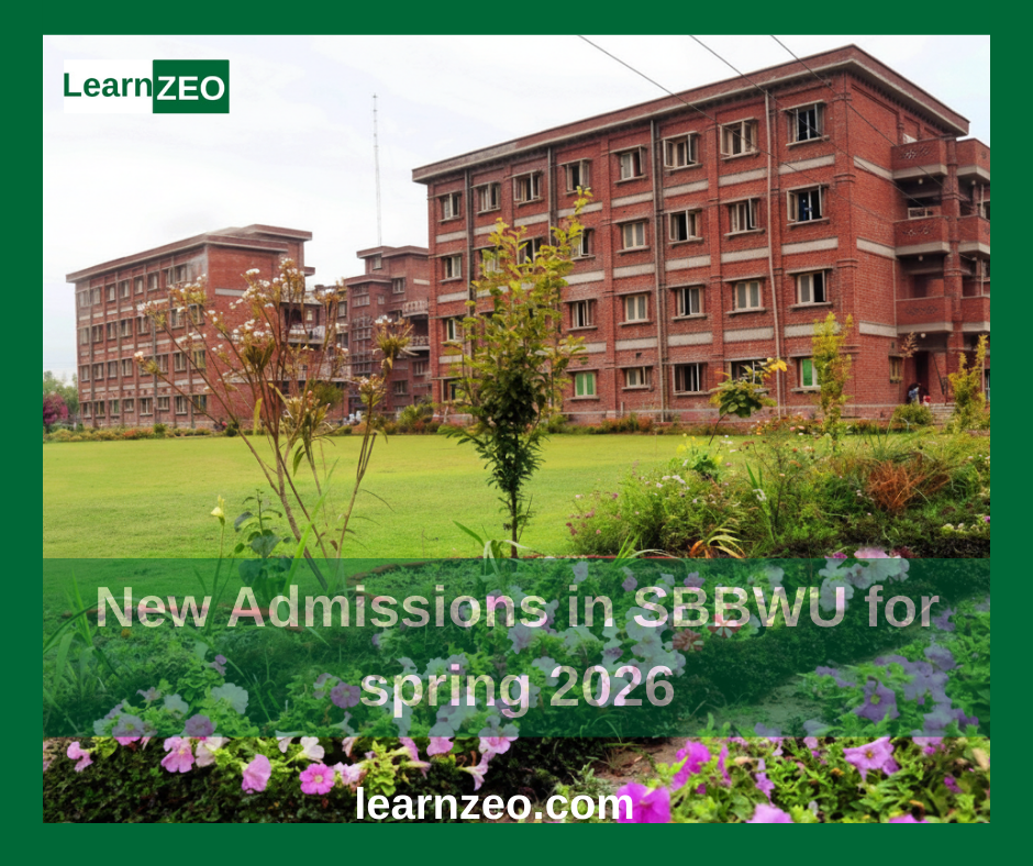 Admissions in Pakistan - Learnzeo