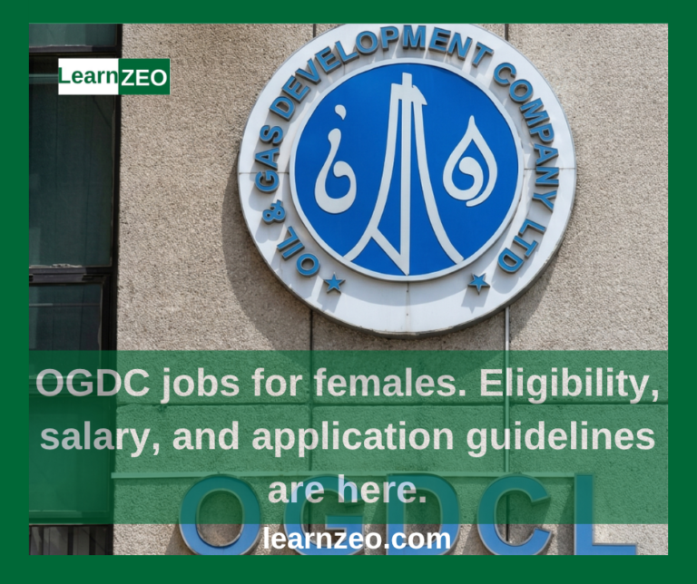 IBA OGDCL management trainee program 2026 for females—Eligibility ...